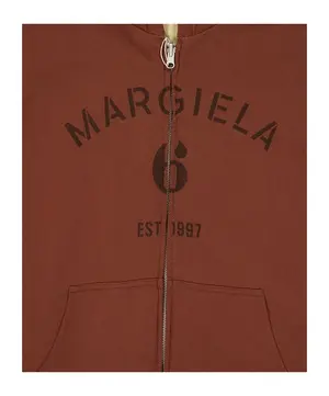 MAISON MARGIELA Double-sided Zip-up Hoodie