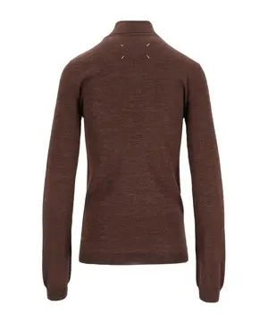 MAISON MARGIELA Long-sleeve High-neck Top