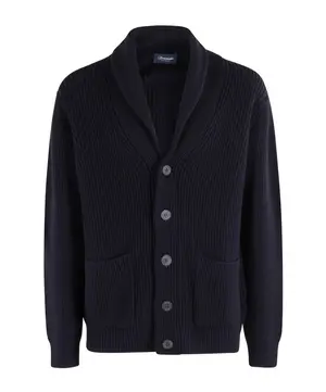 DRUMOHR Long-sleeve Knit Cardigan - Blu