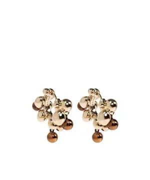 LEMAIRE Circular 3d-style Earrings - Gold