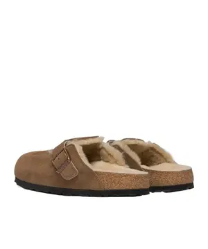 BIRKENSTOCK Boston Shearling-lined Clogs
