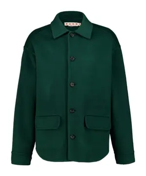 Marni Long-sleeved Casual Jacket - Green
