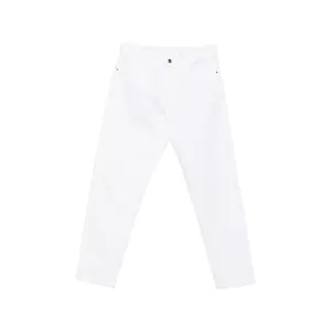 Canali Straight-leg Casual Pants With Pockets - White