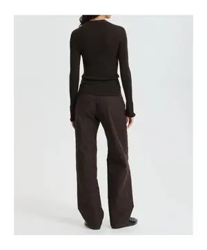 Cecilie Bahnsen V-neck Knit Cardigan With Floral Button Details