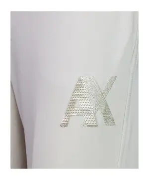 Armani Exchange Elastic Waist Casual Pants