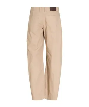 Brunello Cucinelli Monili Barrel-leg Cargo Pants