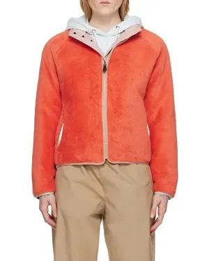 Moncler Maglia Fleece High-neck Reversible Jacket