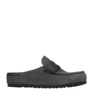 BIRKENSTOCK Naples Wrapped Mixed Leather - Charcoal