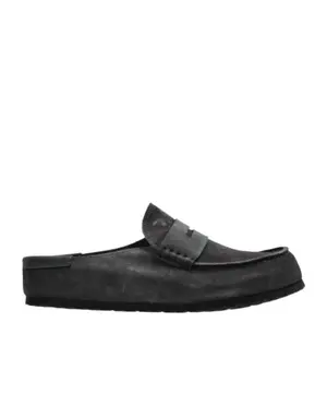 BIRKENSTOCK Round-toe Slip-on Slides