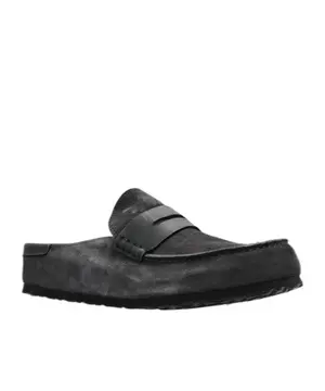 BIRKENSTOCK Round-toe Slip-on Slides