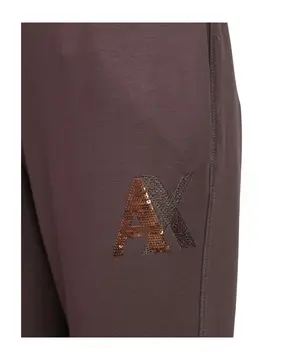Armani Exchange Elastic Waist Casual Pants