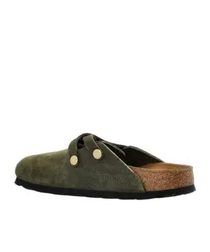BIRKENSTOCK Buckle-fastening Suede Sandals