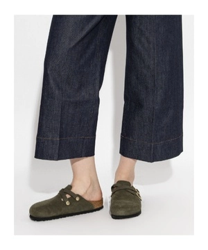 BIRKENSTOCK Buckle-fastening Suede Sandals
