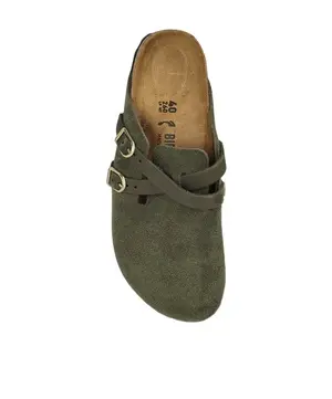 BIRKENSTOCK Buckle-fastening Suede Sandals