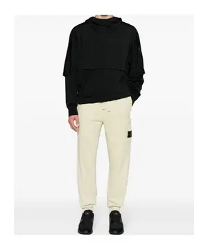 Stone Island Compass-badge Cotton Track Trousers