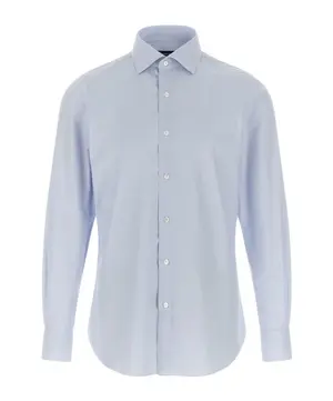 FINAMORE 1925 Napoli' Shirt - Light Blue