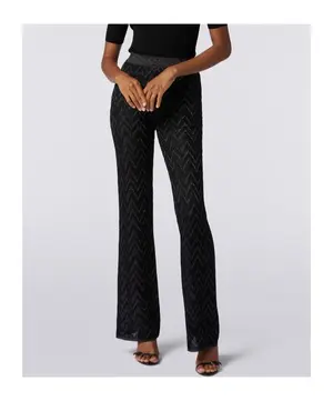 Missoni Zigzag Wide-leg Trousers