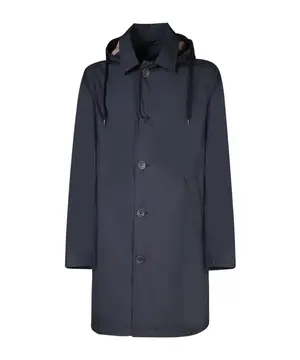 Herno Hooded Casual Jacket - Black