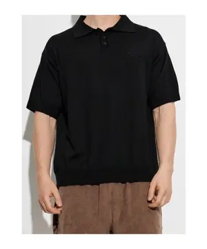 Mcm X Dj Khaled Knit Polo Shirt