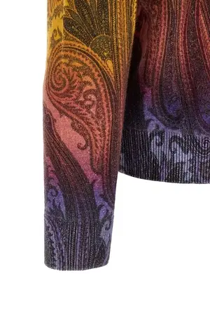 Etro Paisley-print Wool Sweater
