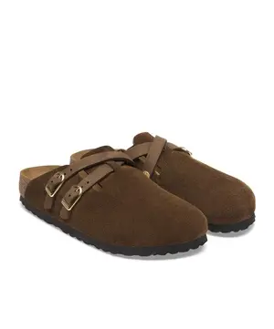 BIRKENSTOCK Blair Double-strap Clogs - Carafe
