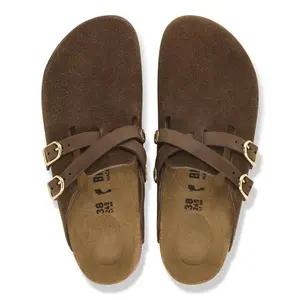 BIRKENSTOCK Blair Double-strap Clogs - Carafe