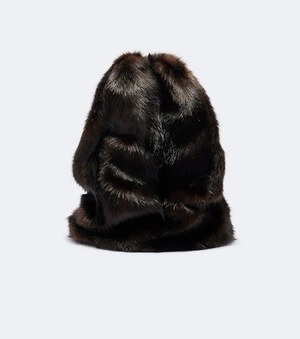 Magda Butrym Oversized Fur Hat