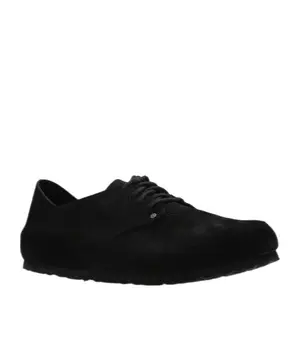 BIRKENSTOCK Maine Lace-up Derby Shoes - Black