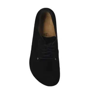 BIRKENSTOCK Maine Lace-up Derby Shoes - Black