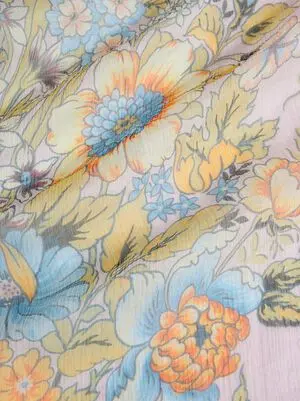Etro Printed Silk Blouse With Ruching