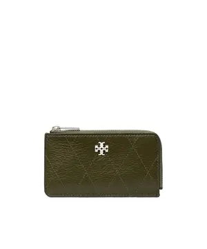 Tory Burch Zip-around Wallet - Green