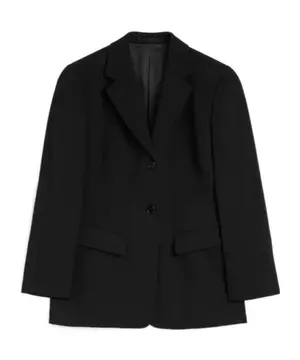 JIL SANDER Long-sleeves Blazer - Black