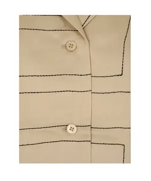 TOTEME Monogram-embroidered Shirt