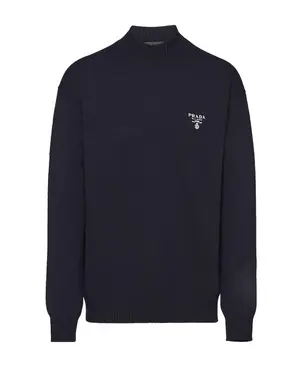 Prada Cashmere Turtleneck - Blue