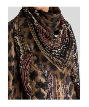 Etro Animalier Square Scarf