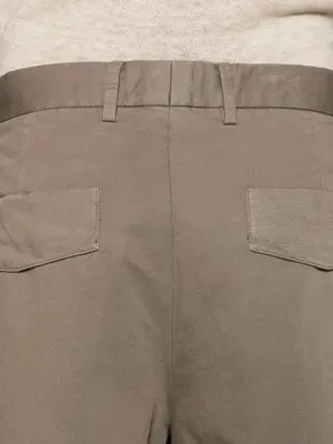 Zegna Cotton-blend Chino Shorts
