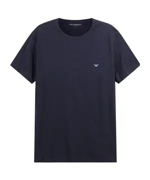 Emporio Armani Round Collar Short-sleeve T-shirt Two-piece Set