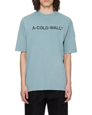 A-COLD-WALL* Overdye Logo-print T-shirt