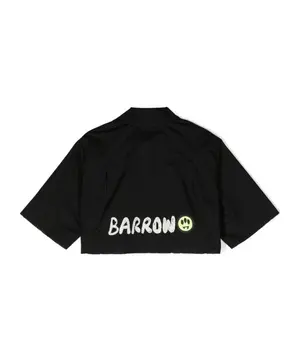 BARROW Logo-print Cotton Shirt