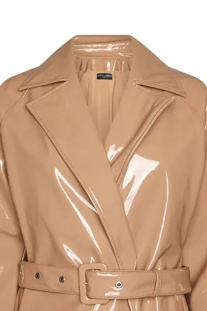Dolce & Gabbana Dolce Gabbana Belted Waist Trench Coat