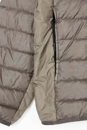 Stone Island Zip Up High Neck Padded Jacket - Walnut Brown