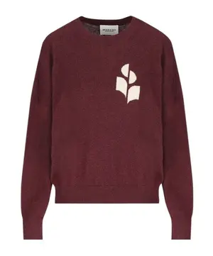 Isabel Marant Étoile Logo-embroidered Balloon-sleeve Jumper