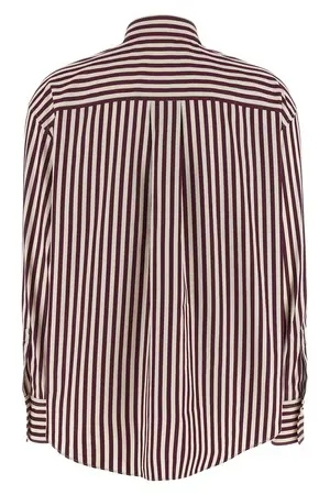 Brunello Cucinelli Striped Long Sleeved Shirt