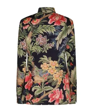 Etro Long-sleeved Printed Shirt