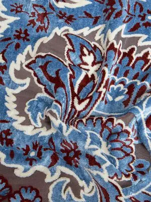 Etro Tulle Jacquard Velvet Top
