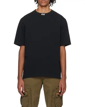 Heron Preston Logo Embroidered Crewneck T-shirt