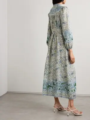 Zimmermann Ottie V-neck Maxi Dress
