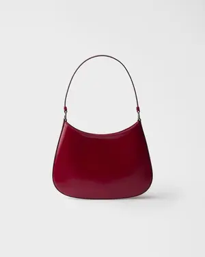 Prada Cleo Brushed Leather Shoulder Bag