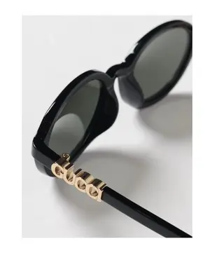 Gucci Oval Frame Sunglasses
