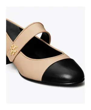 Tory Burch Cap-toe Mary Jane Ballet Flats